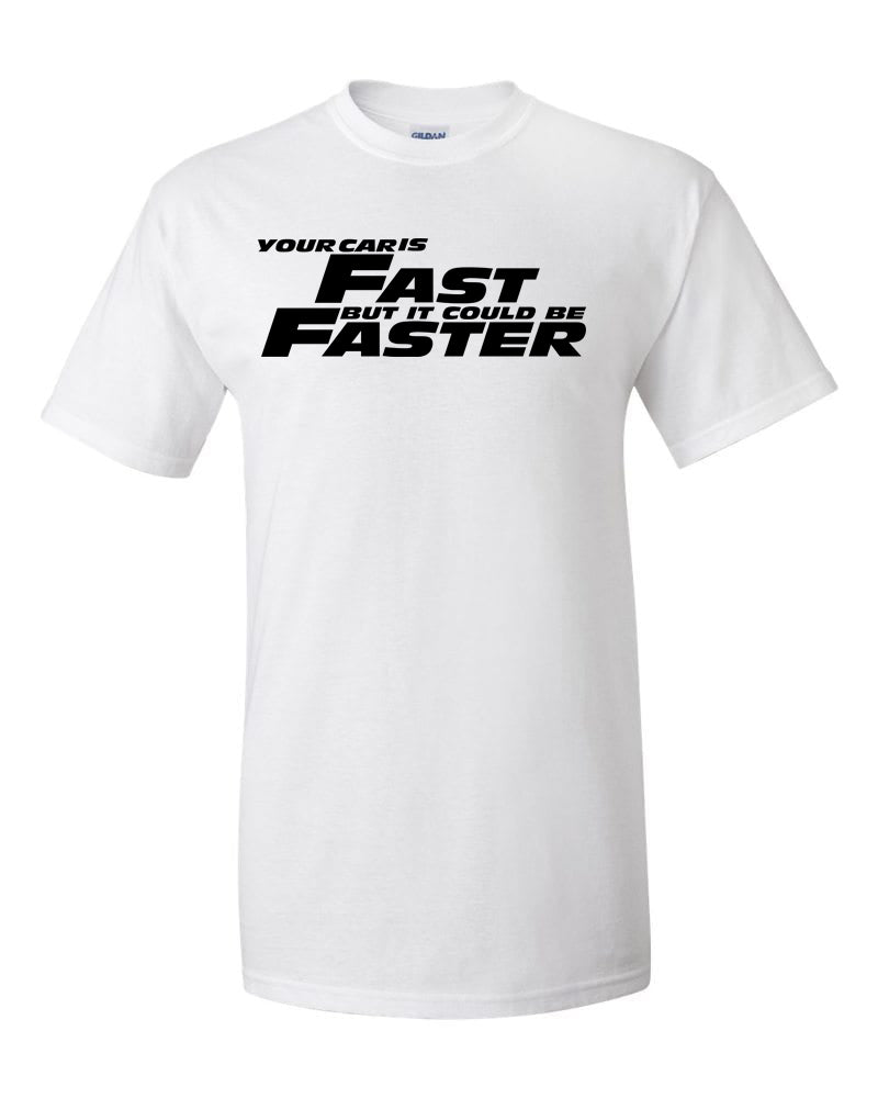 Men's Short Sleeve Graphic T-shirt | Your Car is Fast but it could be ...